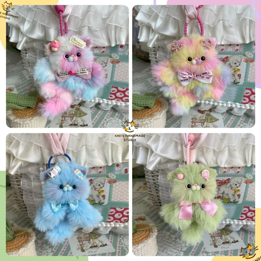 KiKi's Studio | Handmade Fluffy Cat & Dog Toys Pendants Artisan Gifts ...