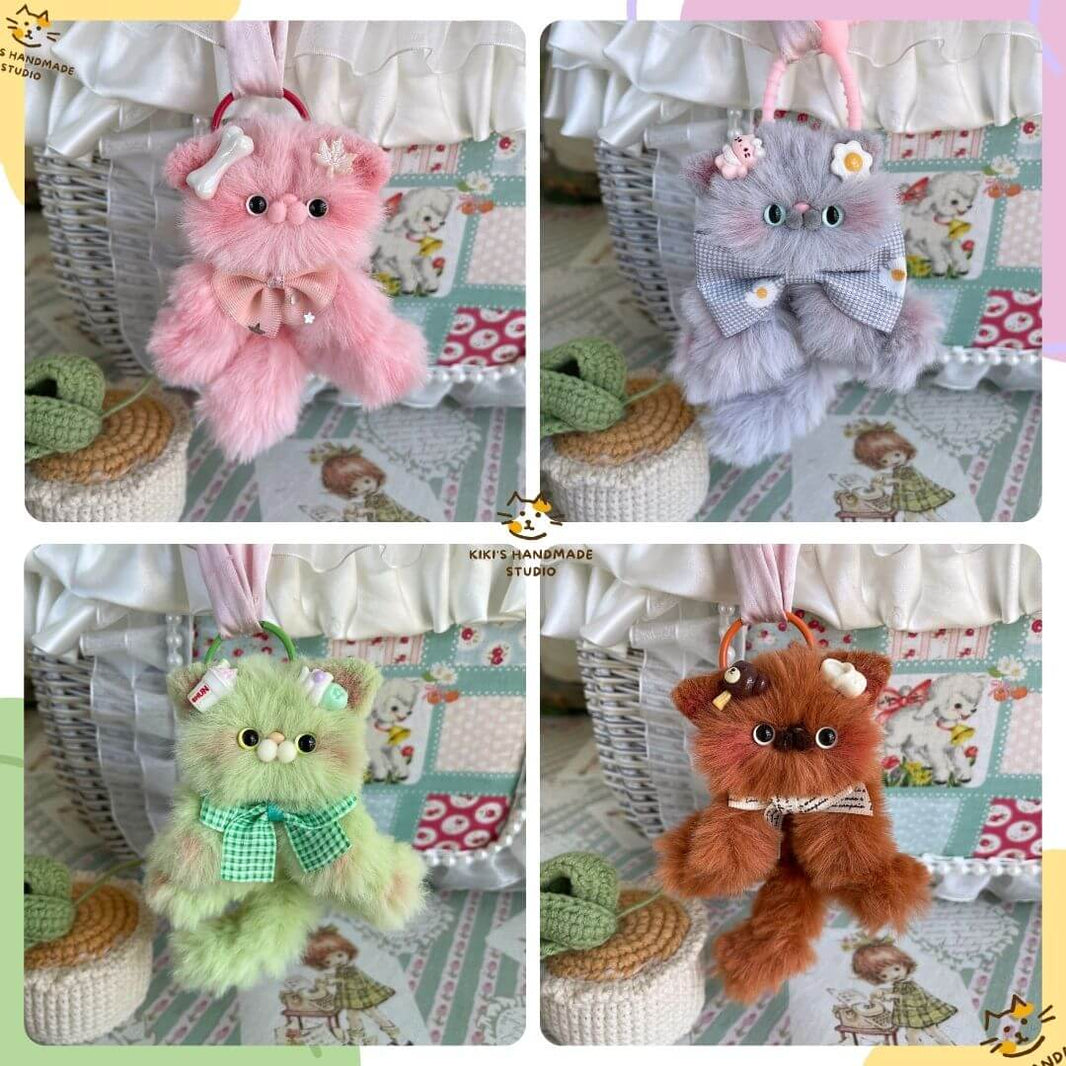 KiKi's Studio | Handmade Fluffy Cat & Dog Toys Pendants Artisan Gifts ...