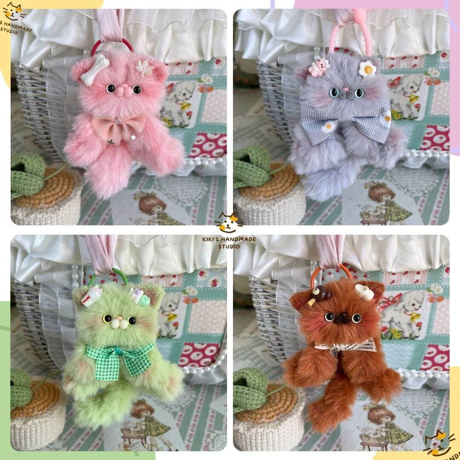 KiKi's Studio | Handmade Fluffy Cat & Dog Toys Pendants Artisan Gifts ...
