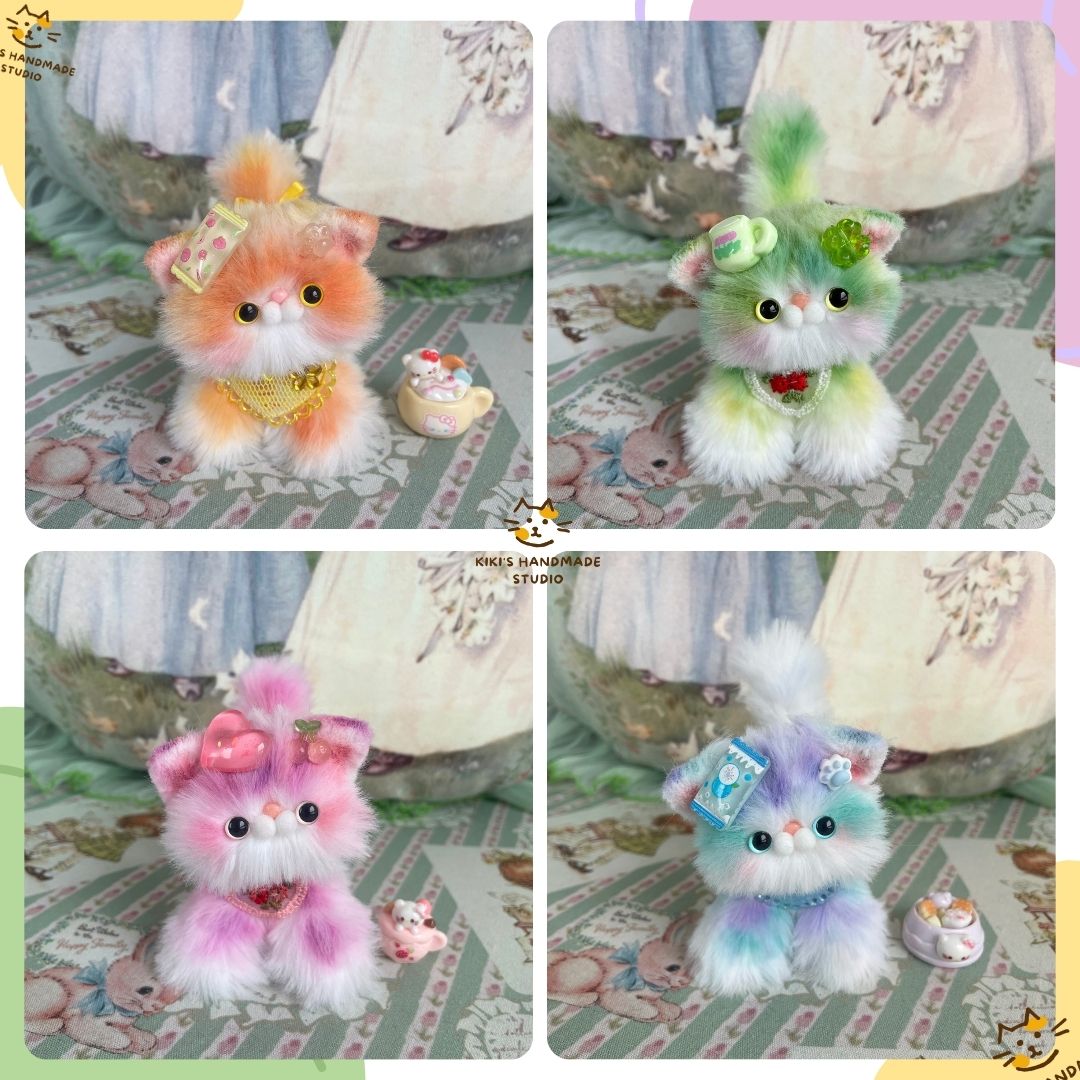 KiKi's Studio | Handmade Fluffy Cat & Dog Toys Pendants Artisan Gifts ...