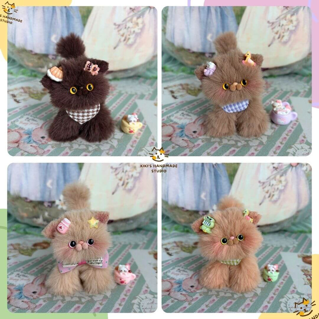 KiKi's Studio | Handmade Fluffy Cat & Dog Toys Pendants Artisan Gifts ...