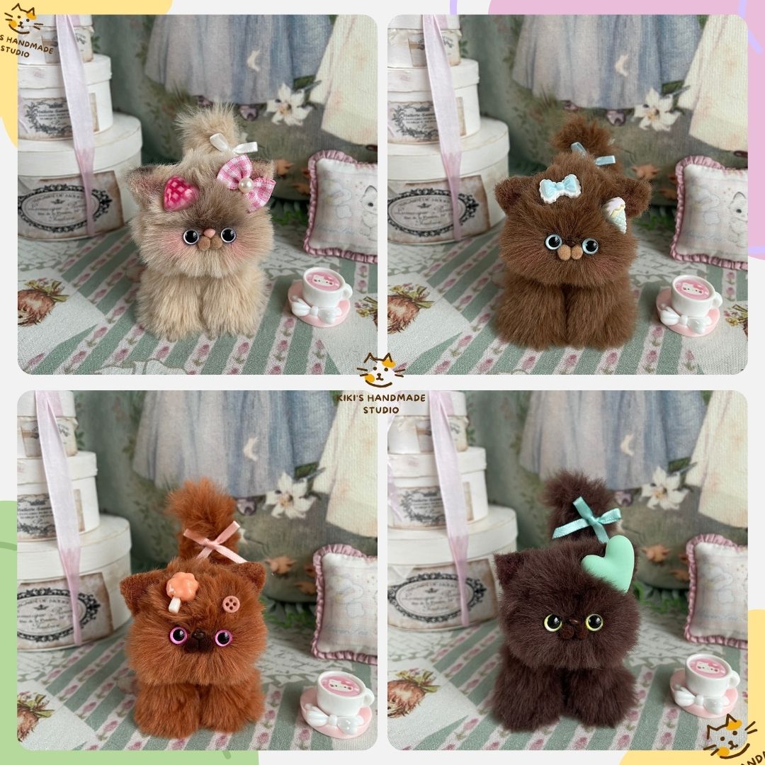 KiKi's Studio | Handmade Fluffy Cat & Dog Toys | Keychains | Pendants ...