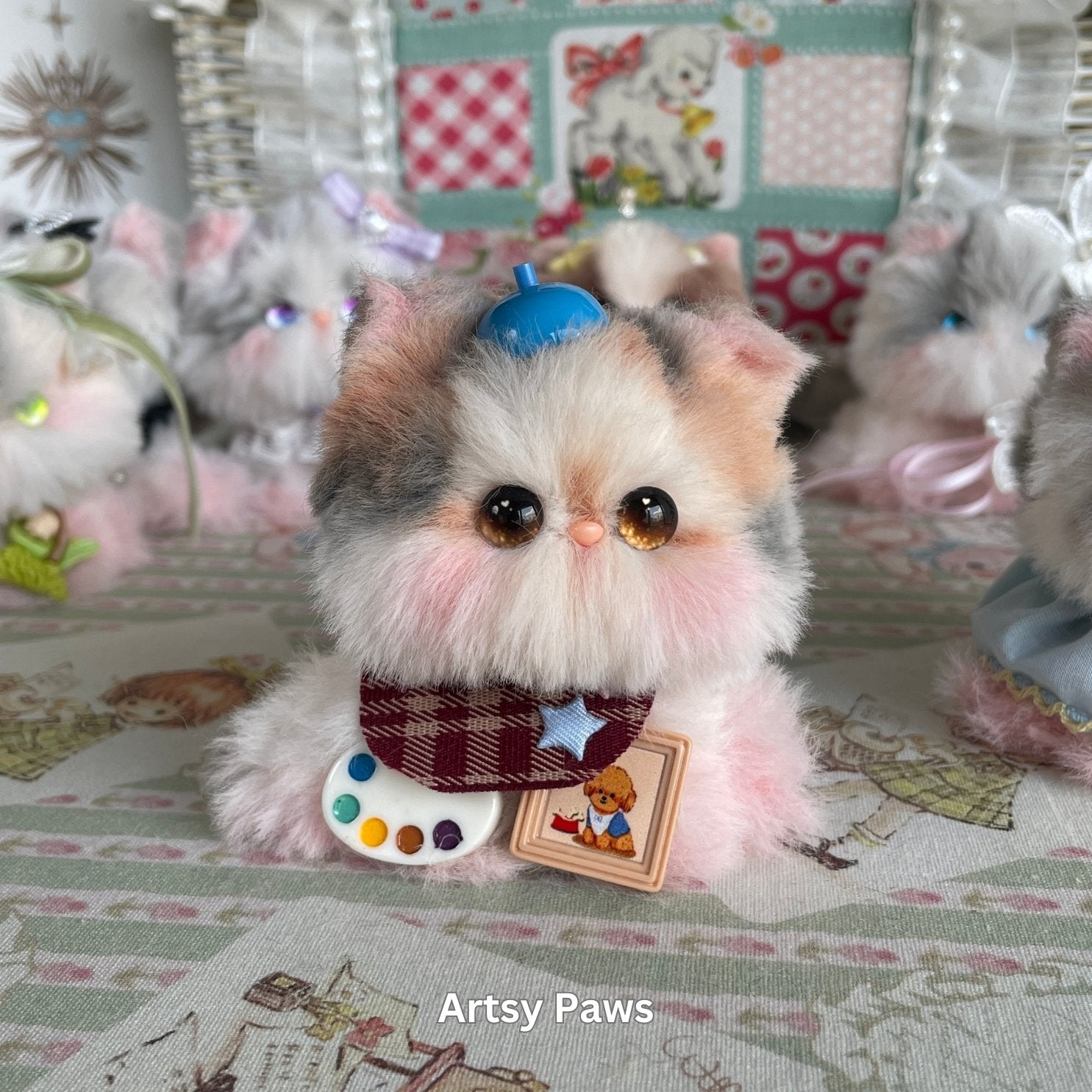 KiKi's Studio | Handmade Fluffy Cat & Dog Toys | Keychains | Pendants ...