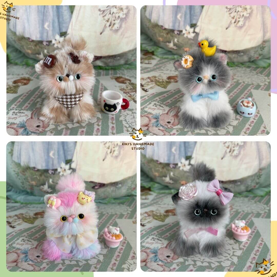 Adorable Handmade Mini Kittens – Calico, Ragdoll, Himalayan & More ...