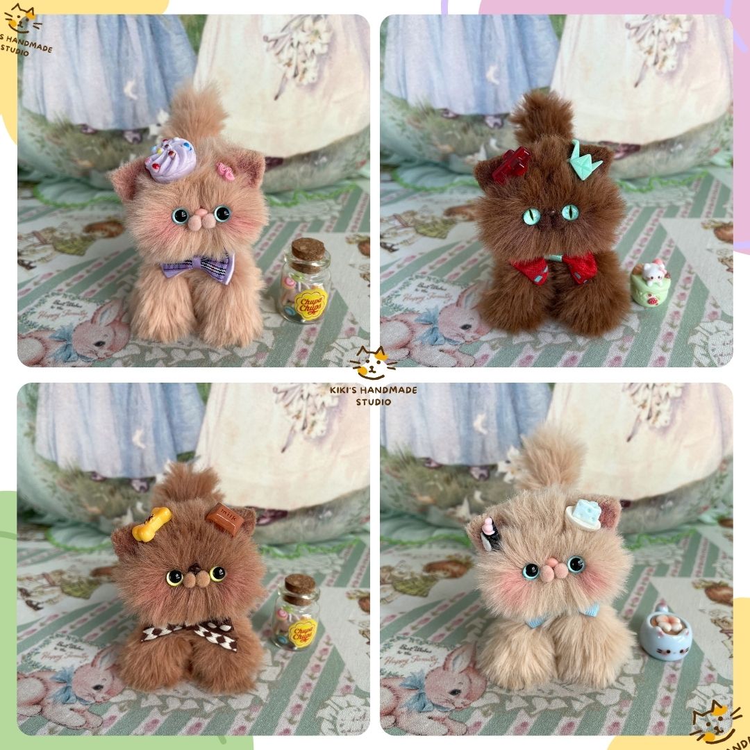 KiKi's Studio | Handmade Fluffy Cat & Dog Toys Pendants Artisan Gifts ...