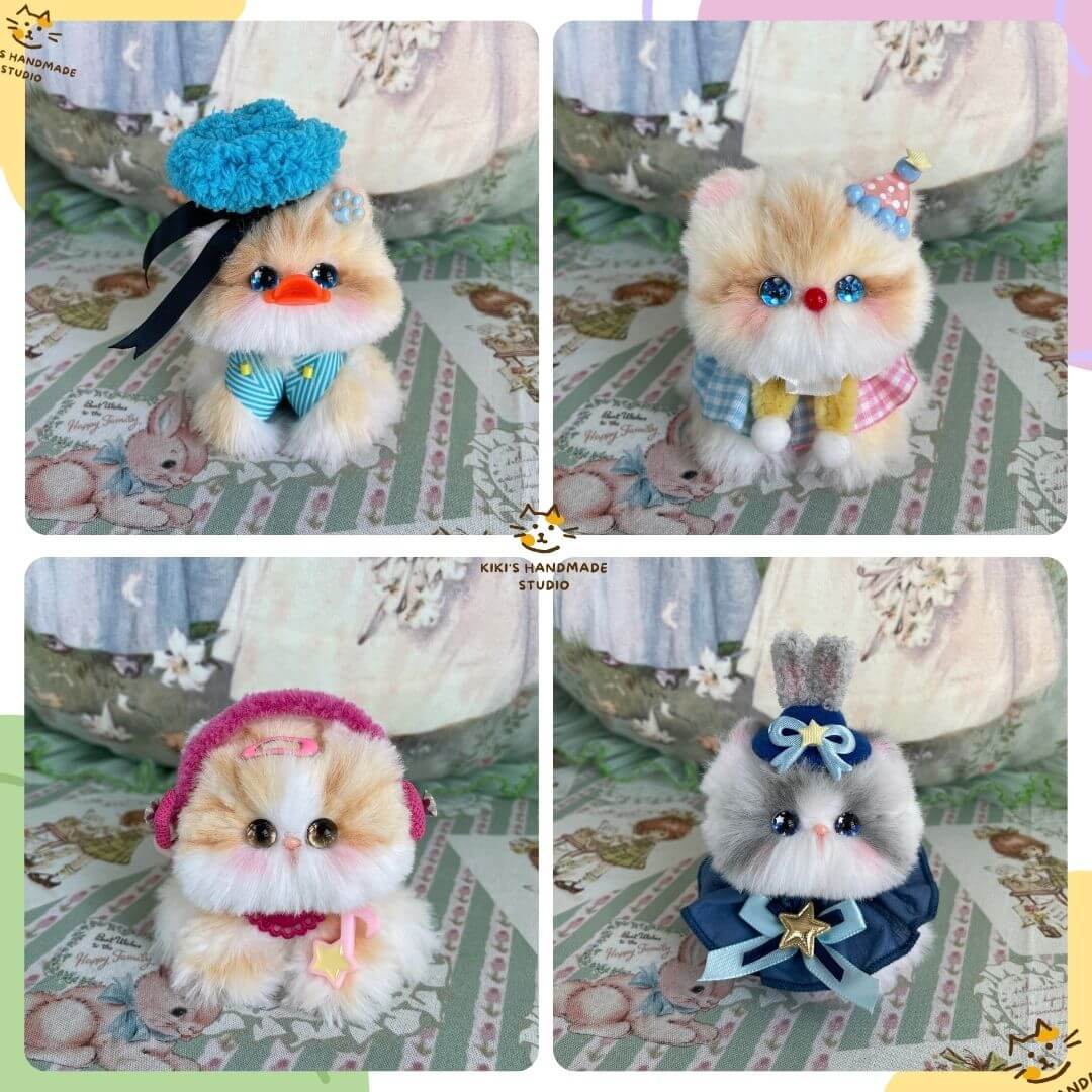 Cosplay Kitten Collection – Kawaii Handmade Cats in Fantasy Dress-Up ...