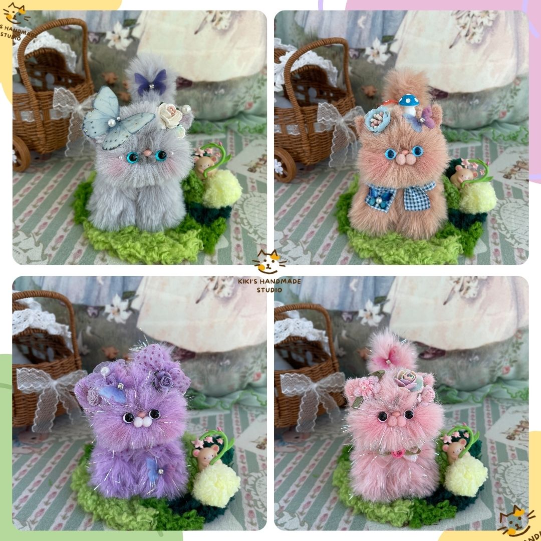 KiKi's Studio | Handmade Fluffy Cat & Dog Toys | Keychains | Pendants ...